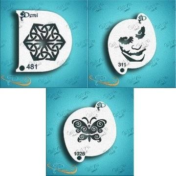 Diva Stencils Build Your Own Set (Pick 3+ Designs) - Facepaint.com