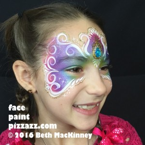 Tutorial: Swirls and Sparkles Mask - Facepaint.com