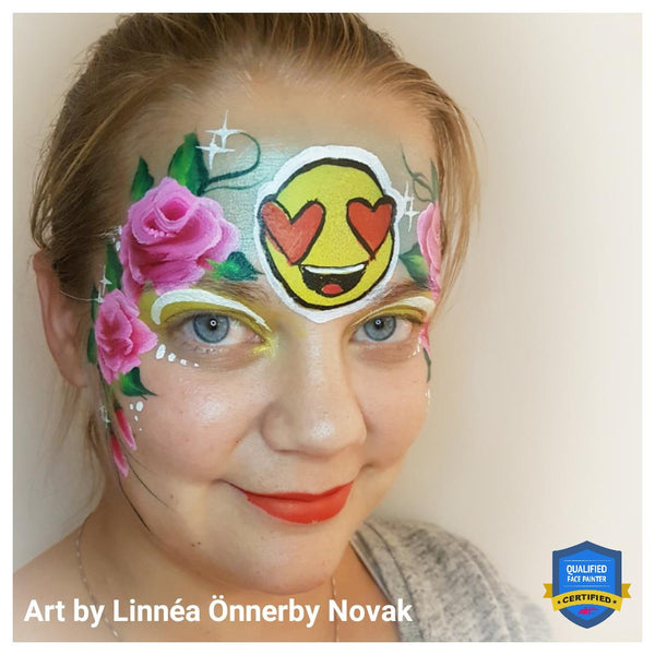 Romantic Emoji Video by Linnéa - Facepaint.com