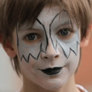 Easy Rock Star Face Paint Video Tutorial by Kiki - Facepaint.com