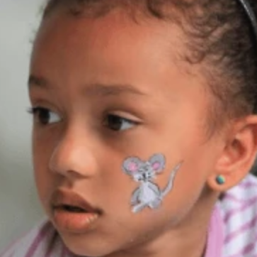 Easy Mouse Face Paint Design Video Tutorial by Kiki - Facepaint.com