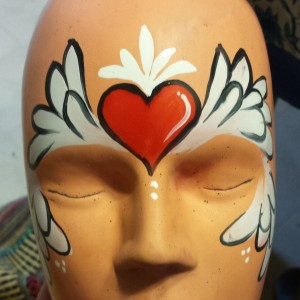 Tutorial: Simple & Easy Valentine's Day Mask - Facepaint.com