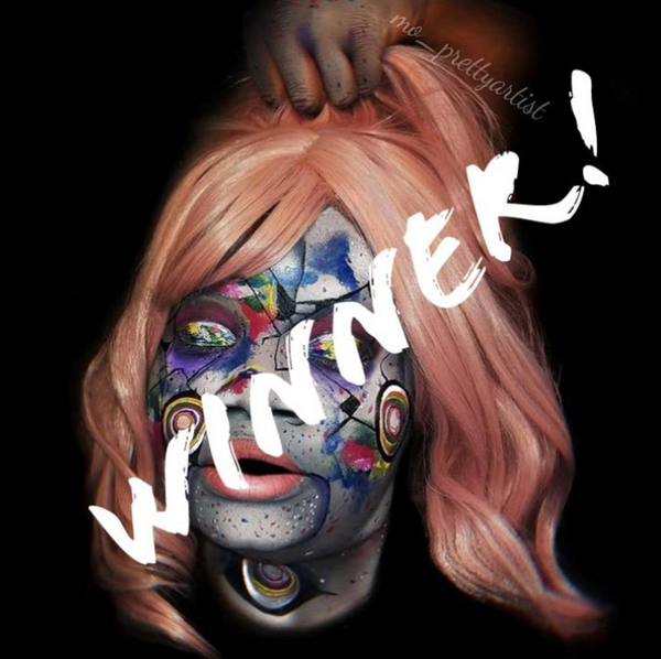 April Instagram Winner: Monique - Candy Theme - Facepaint.com