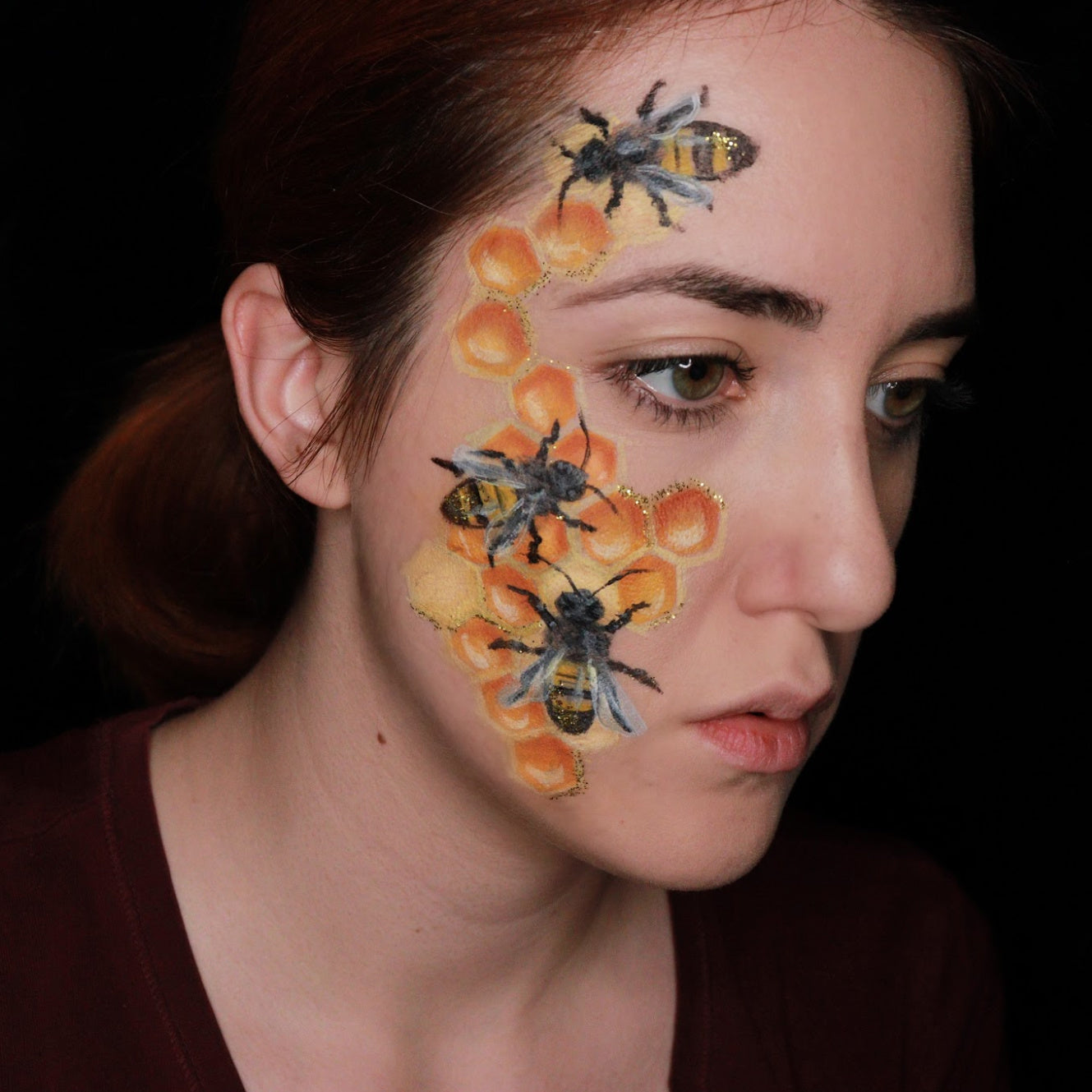 Ladybug Face Painting Ideas