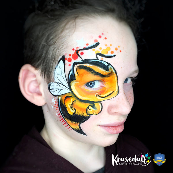 Cheeky Little Bumble Bee - Facepaint.com