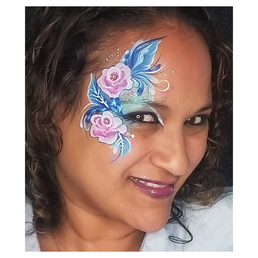 Flower Face Paint Eye