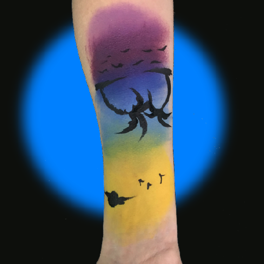 Video: Art of Face Painting - How to Do Blending Tutorial - Facepaint.com