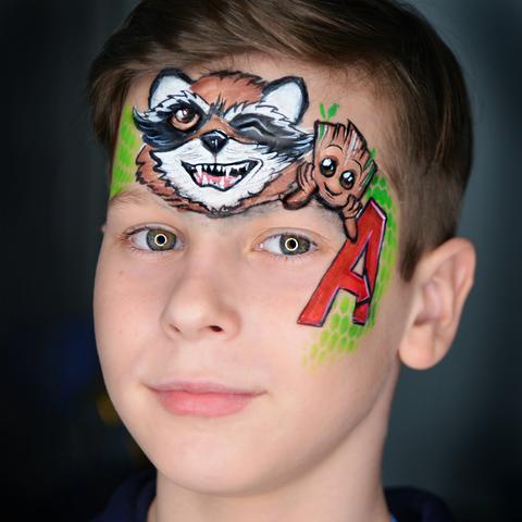 Avengers Face Painting