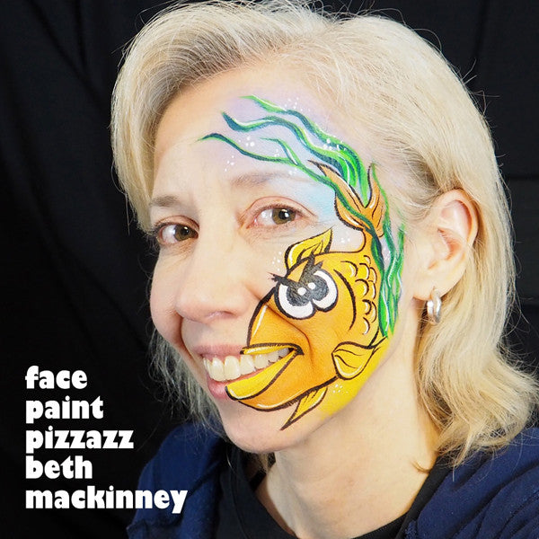 Video Tutorial: The Grumpy Fish Face Paint Design - Facepaint.com