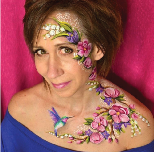 Flower Face Painting Ideas
