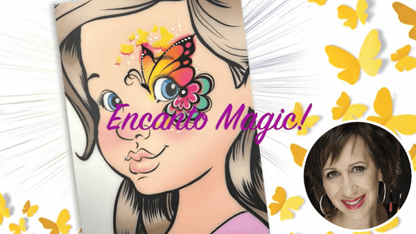 Encanto Magic Design by Pam Kinneberg - Facepaint.com
