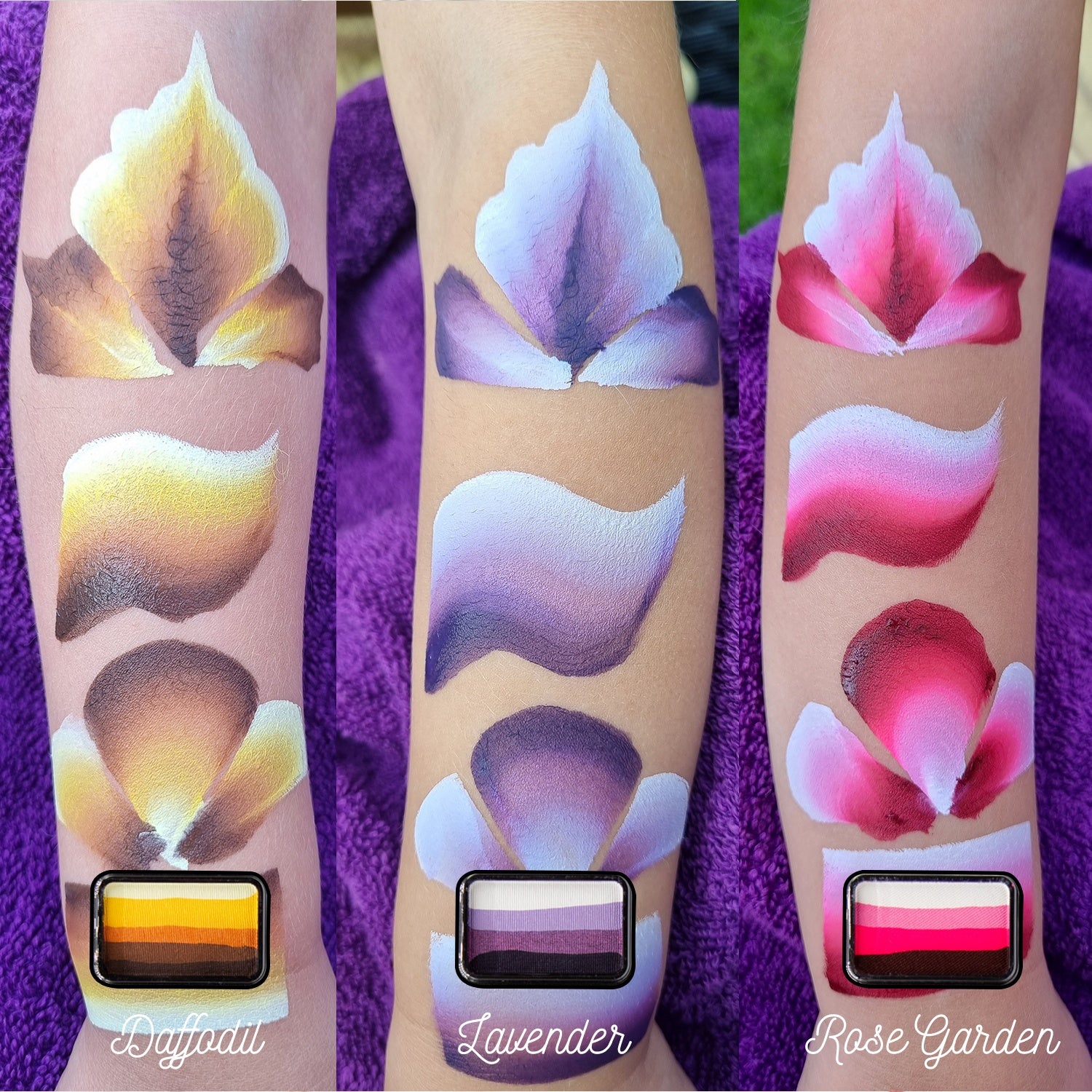 Kraze FX Flower Bouquet Split Cake Palette by Linnea Novak: Facepaint.com