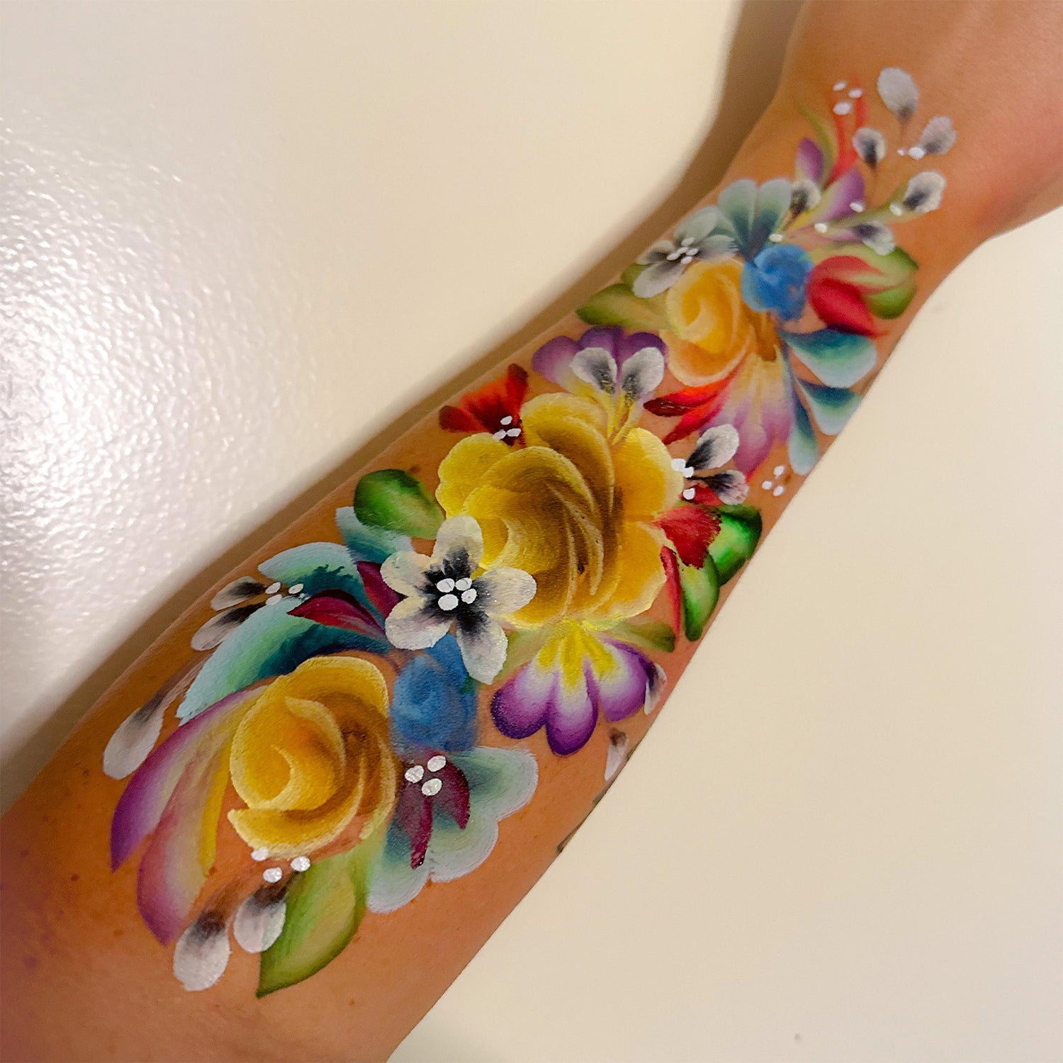 Kraze FX Flower Bouquet Split Cake Palette by Linnea Novak: Facepaint.com