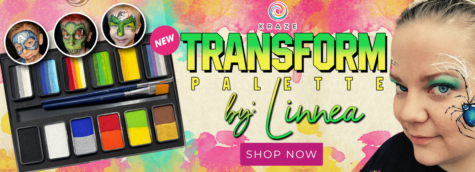 Professional Face & Body Paint, $5.00 Flat Rate Shipping for US Orders