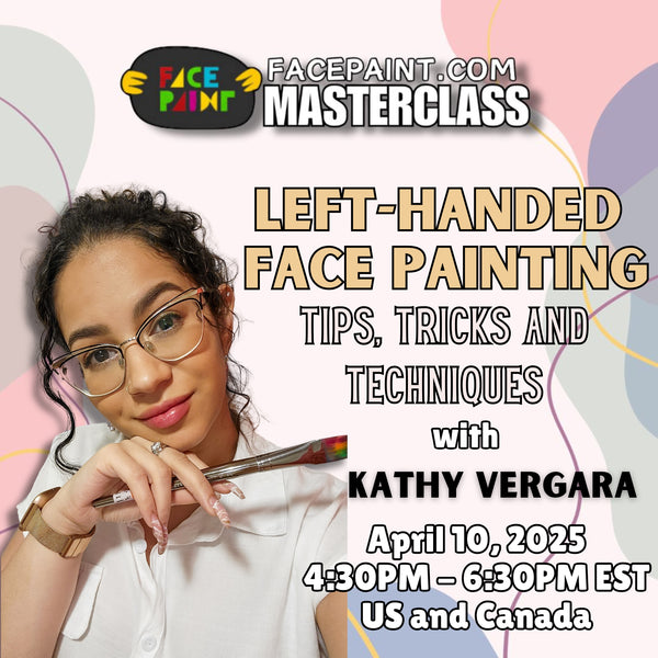 Kathy Vergara (Left-Handed Face Painting - Tips, Tricks and Techniques ...