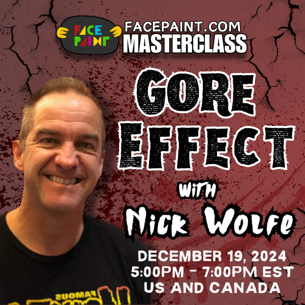 Nick Wolfe (Gore Effect) Masterclass - Facepaint.com