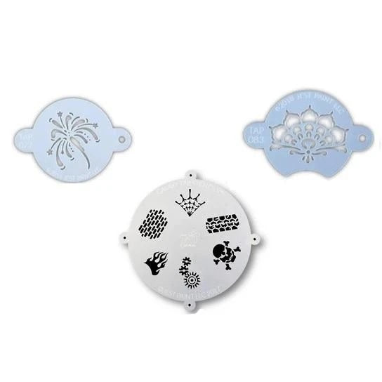 TAP Stencils Build Your Own Set (Pick 3+ Styles) - Facepaint.com