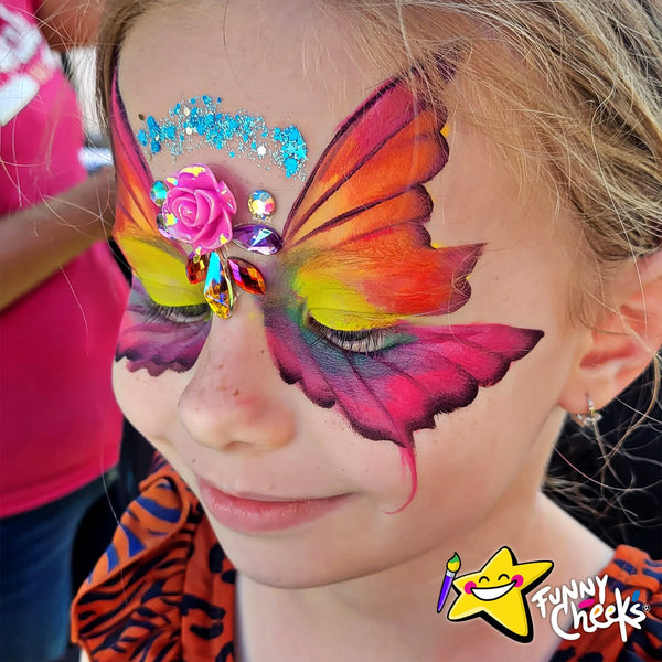 EZ Bling Set - Sparkly Bouquet (4 Pc.) | Facepaint.com