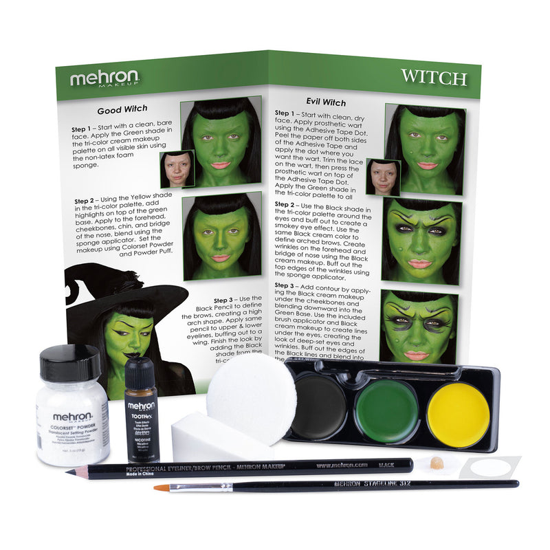 Mehron Premium Witch Character Kit: FacePaint.com - Facepaint.com