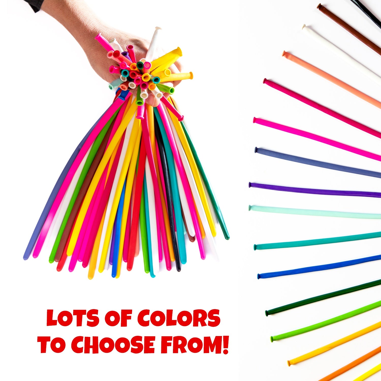 Clownatex 260 Twisting Balloons - Fuchsia (100/bag) | Facepaint.com
