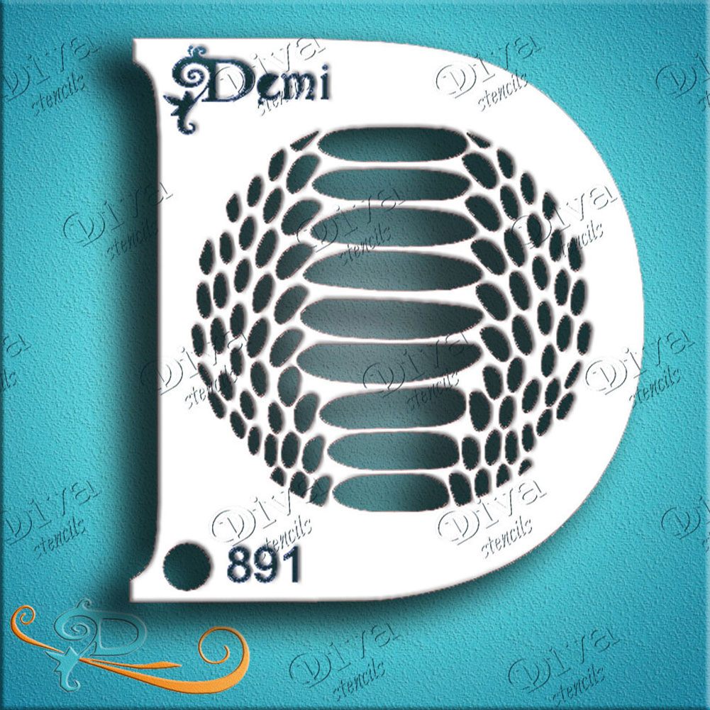 Snake Skin Face Paint