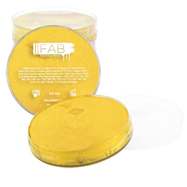 FAB Gold Face Paint - Gold Shimmer 141: Facepaint.com