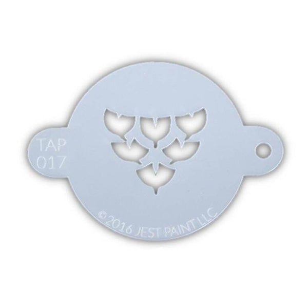TAP Face Painting Stencil - Dragon Scales (017): FacePaint.com ...