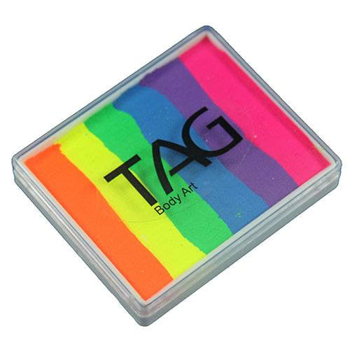 Split Cakes | Face Painting Rainbow Cakes | One Stroke Cakes ...