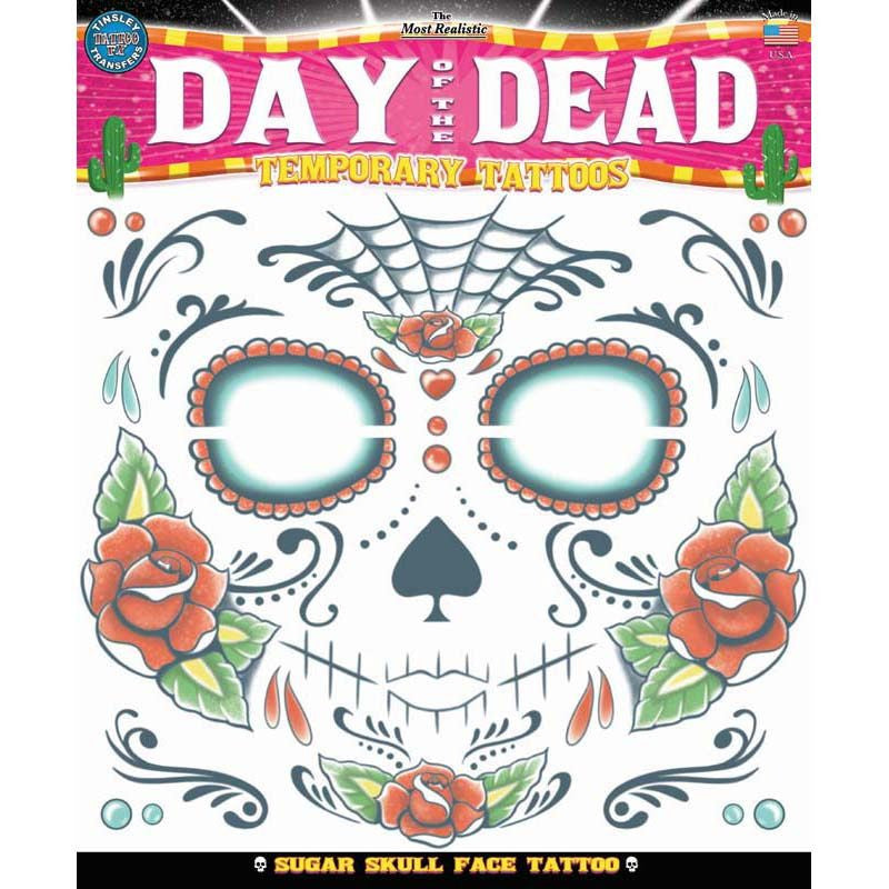Tinsley Transfers FX Costume Kit - Sugar Skull: FacePaint.com ...