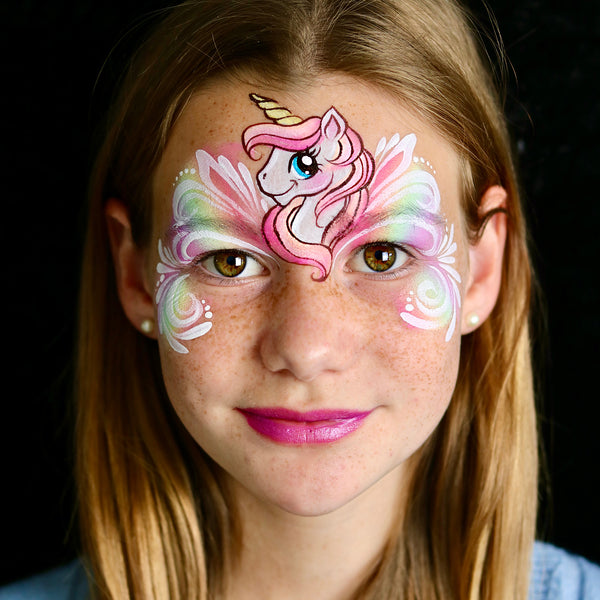 Fusion Body Art FX 1 Stroke Cake - Pastel Rainbow by Lodie Up (30 gm ...