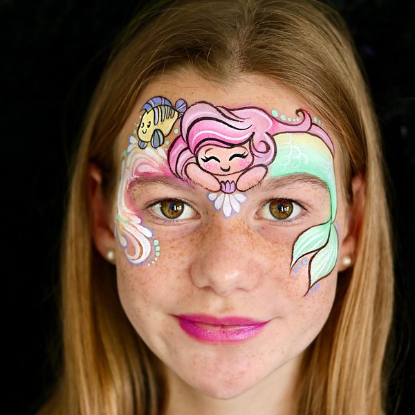 Fusion Body Art FX 1 Stroke Cake - Cute Pastel Mint by Lodie Up (30 gm ...