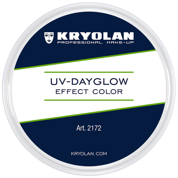Kryolan UV-Dayglow Effect Color - Orange (15 ml) | Facepaint.com